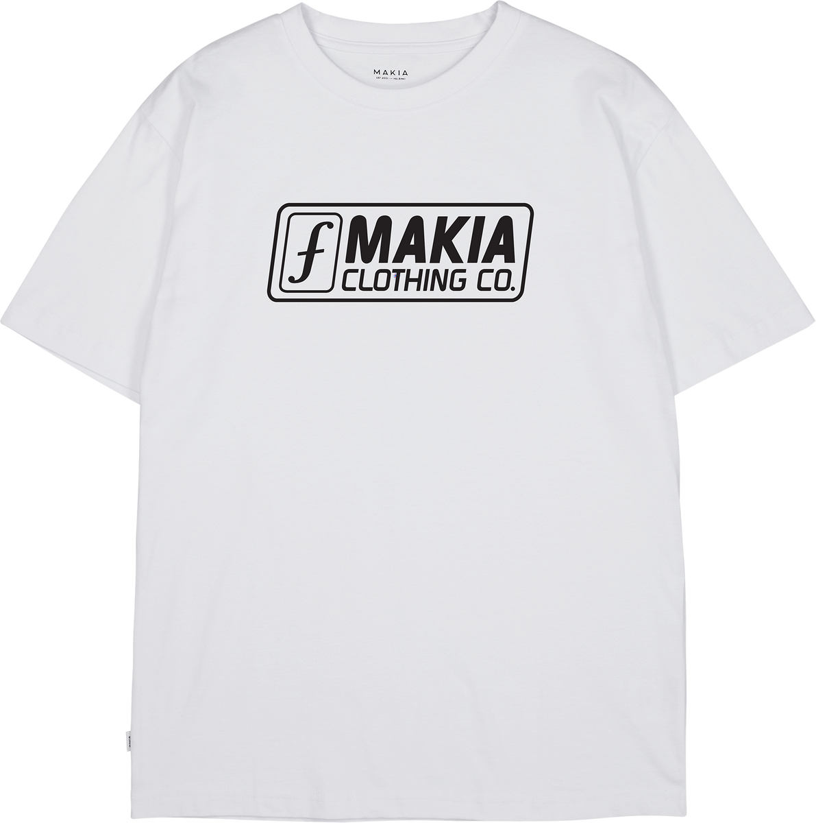 MAKIA Ꝏ FORUM T-SHIRT WHITE – FORUM SNOW